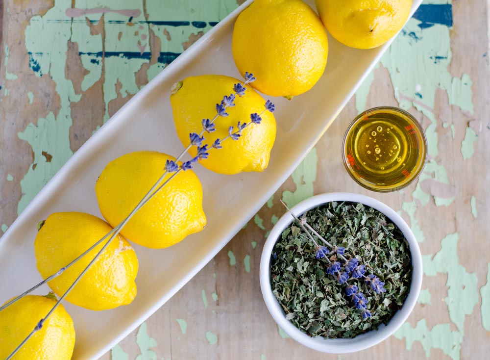 Dandelions on the Wall: Sparkling Lavender Lemon Tea