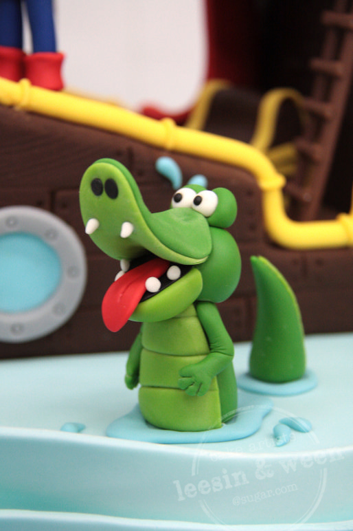 Penang Wedding Cakes by Leesin: Jake The Pirate Cake