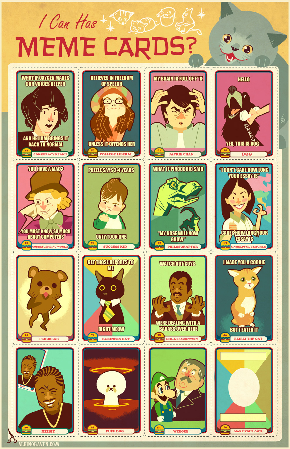 Popped Culture: I Can Has Meme Cards?
