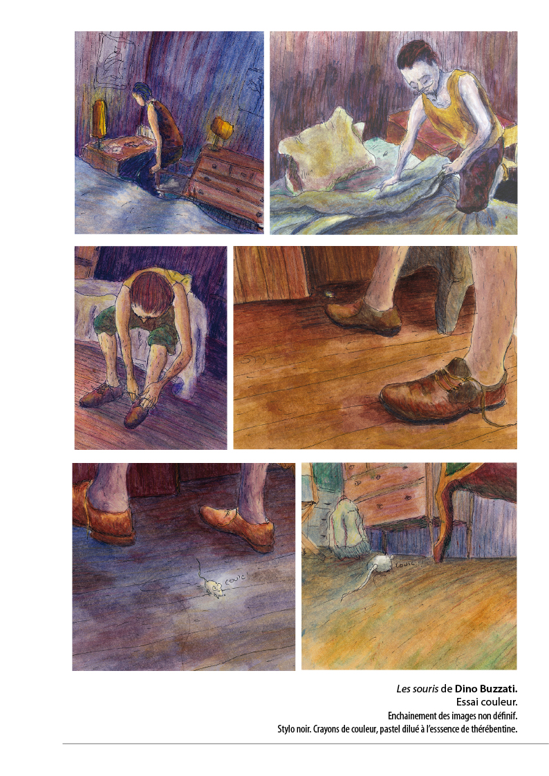 les souris de dino buzzati questions