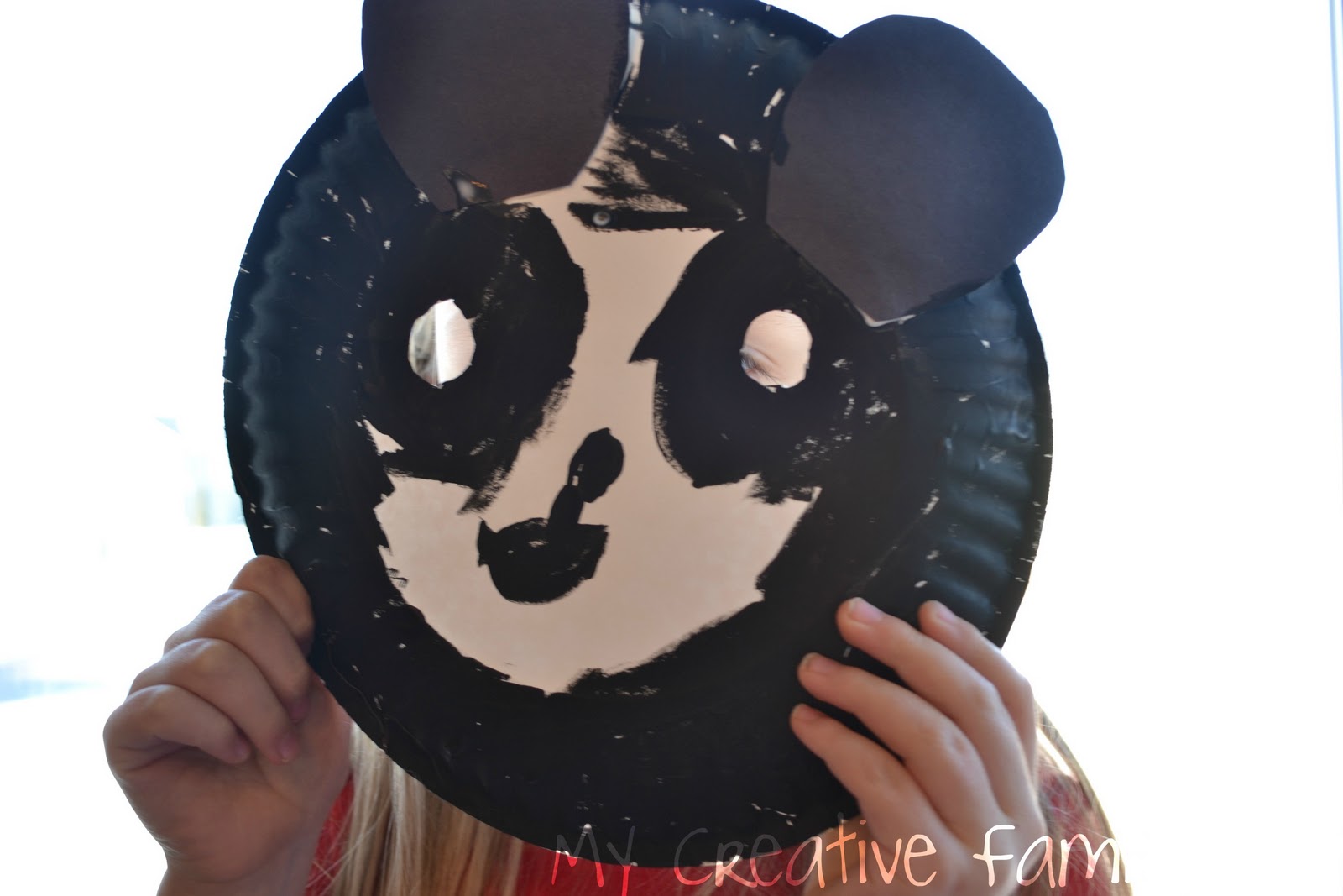 Panda Bear Masks - Creative Family Fun