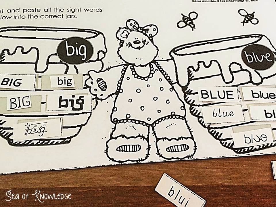 The Best of Teacher Entrepreneurs: Language Arts Lesson - Sight Words ...