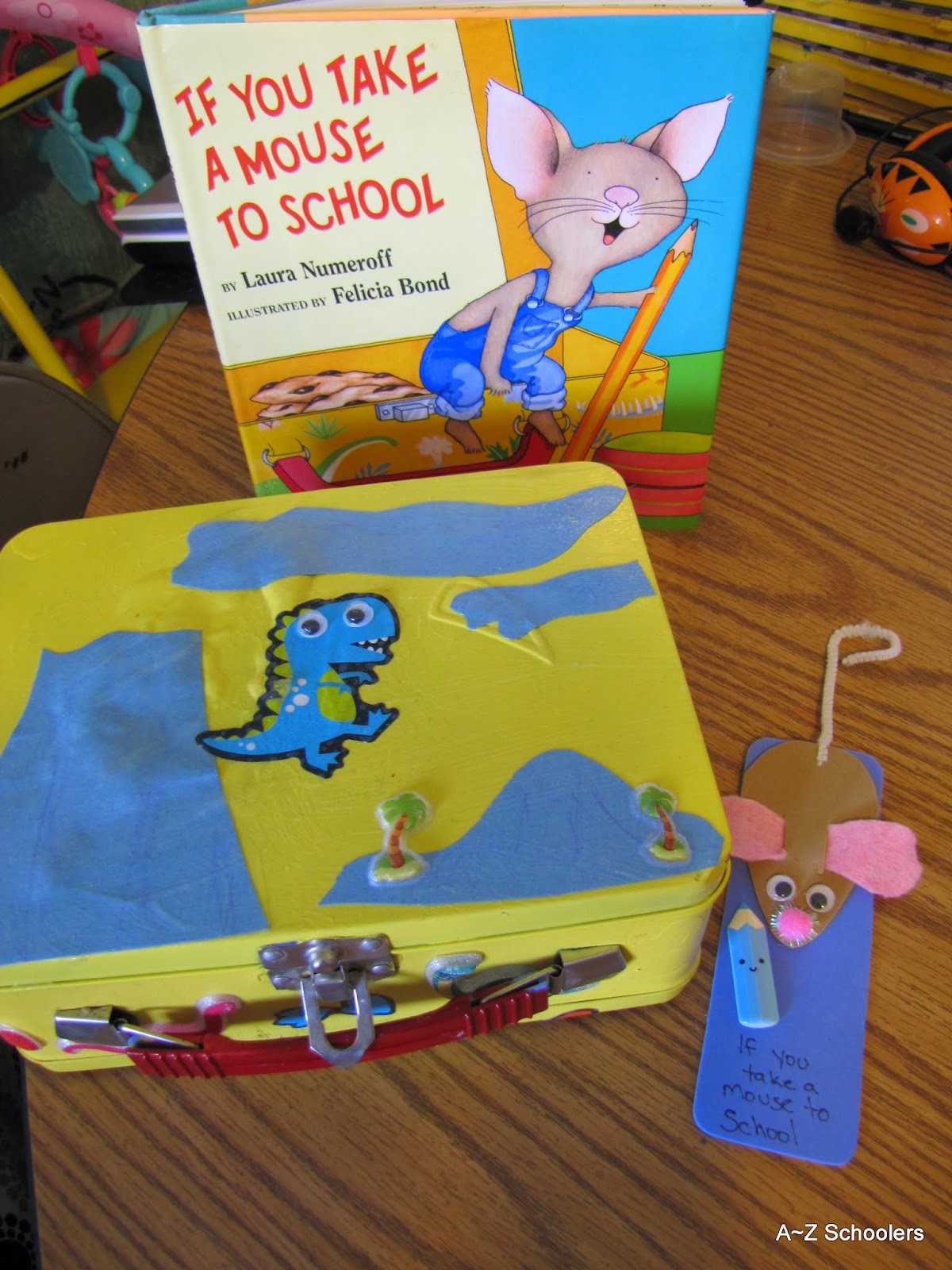 A ~ Z Schoolers: Adventures with Books: IF YOU TAKE A MOUSE TO SCHOOL