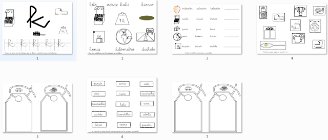 Actividades conla letra e - Imagui