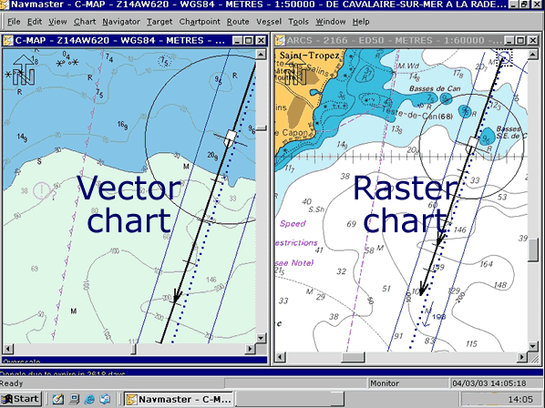Mariners Learning System MLS Seamanship Series Electronic Charts Raster Vs Vector mariners-learning-system-mls-seamanship-series-electronic-charts-raster-vs-vector
