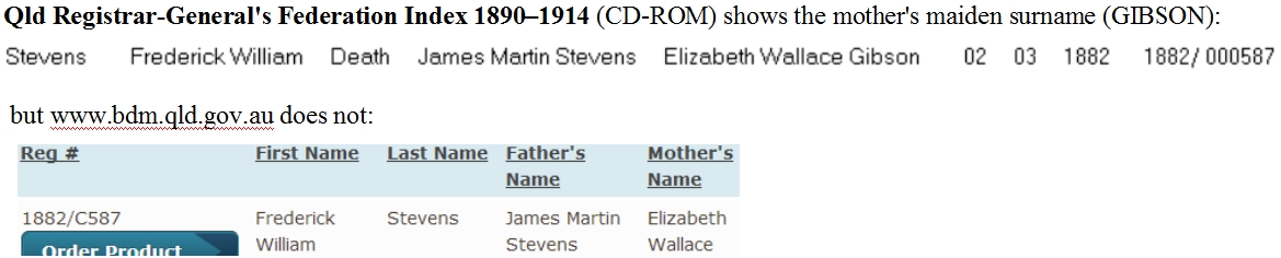 Queensland Genealogy Maiden Names Missing From Queensland Death queensland-genealogy-maiden-names-missing-from-queensland-death