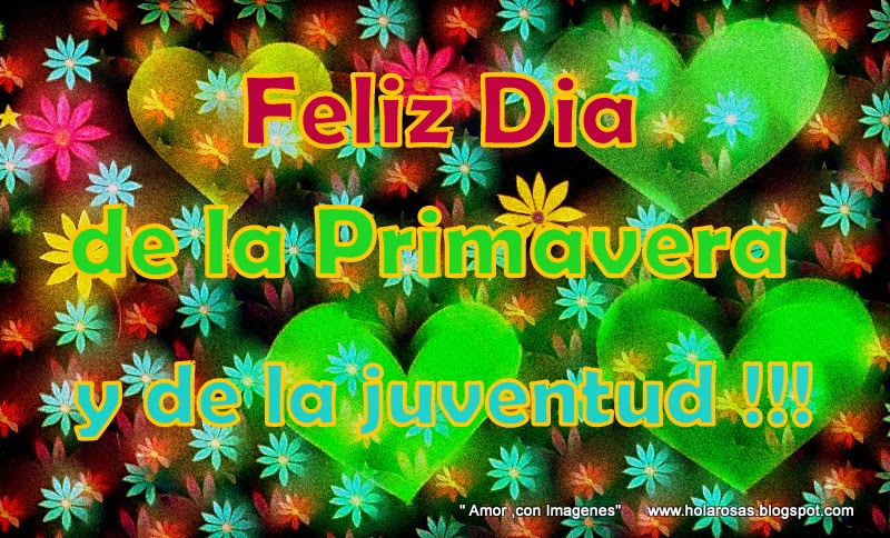 SAPOSOA EN LA NOTICIA: 23 de setiembre : Día de la Primavera y la Juventud