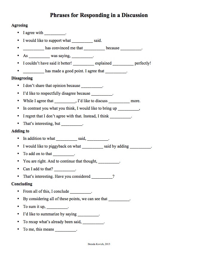 Teaching . . . Seriously: Common Core Speaking and Listening Standard 1