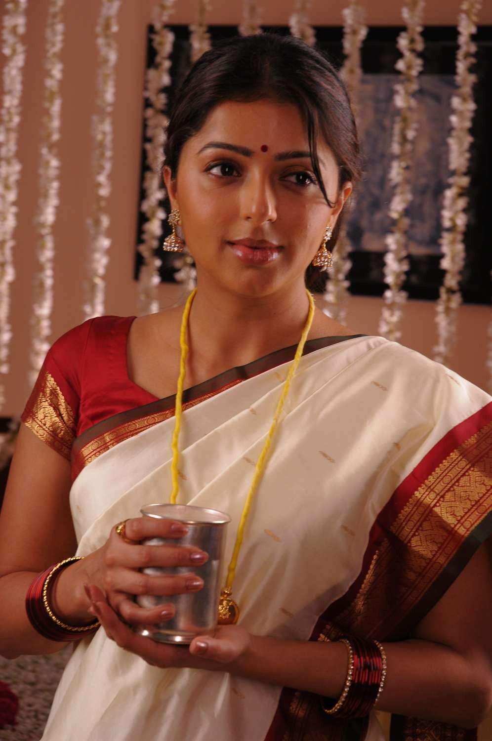 Bhumika Chawla - First Night Saree | HQ Pics n Galleries