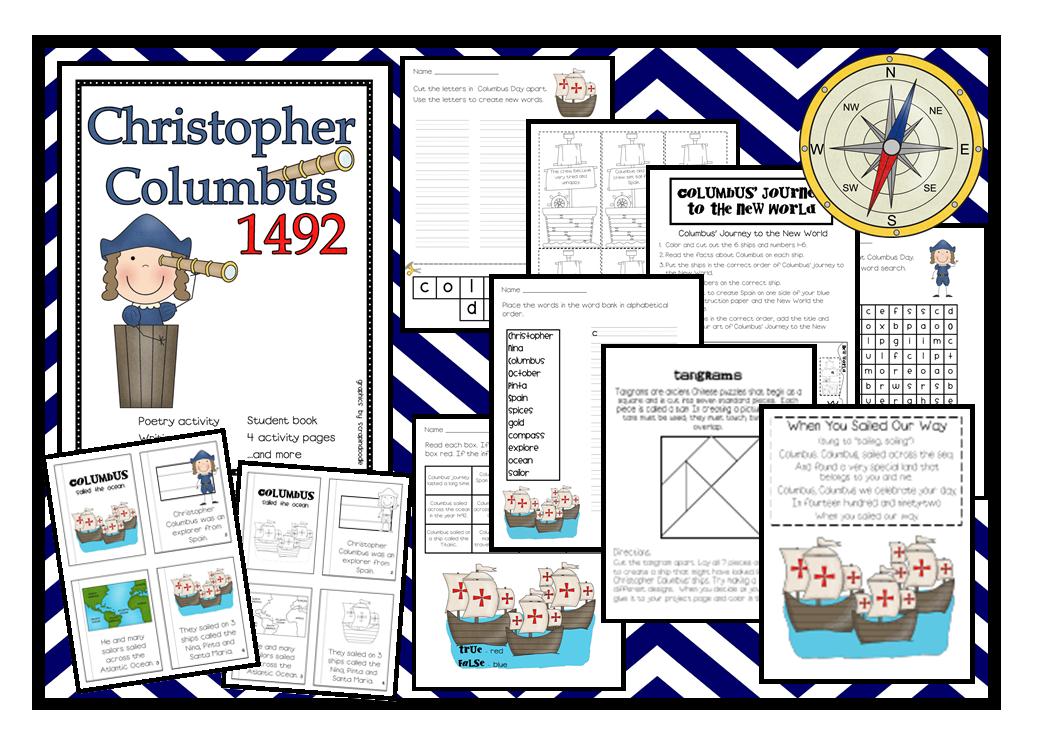 Lory s 2nd Grade Skills Columbus Day Update lory-s-2nd-grade-skills-columbus-day-update