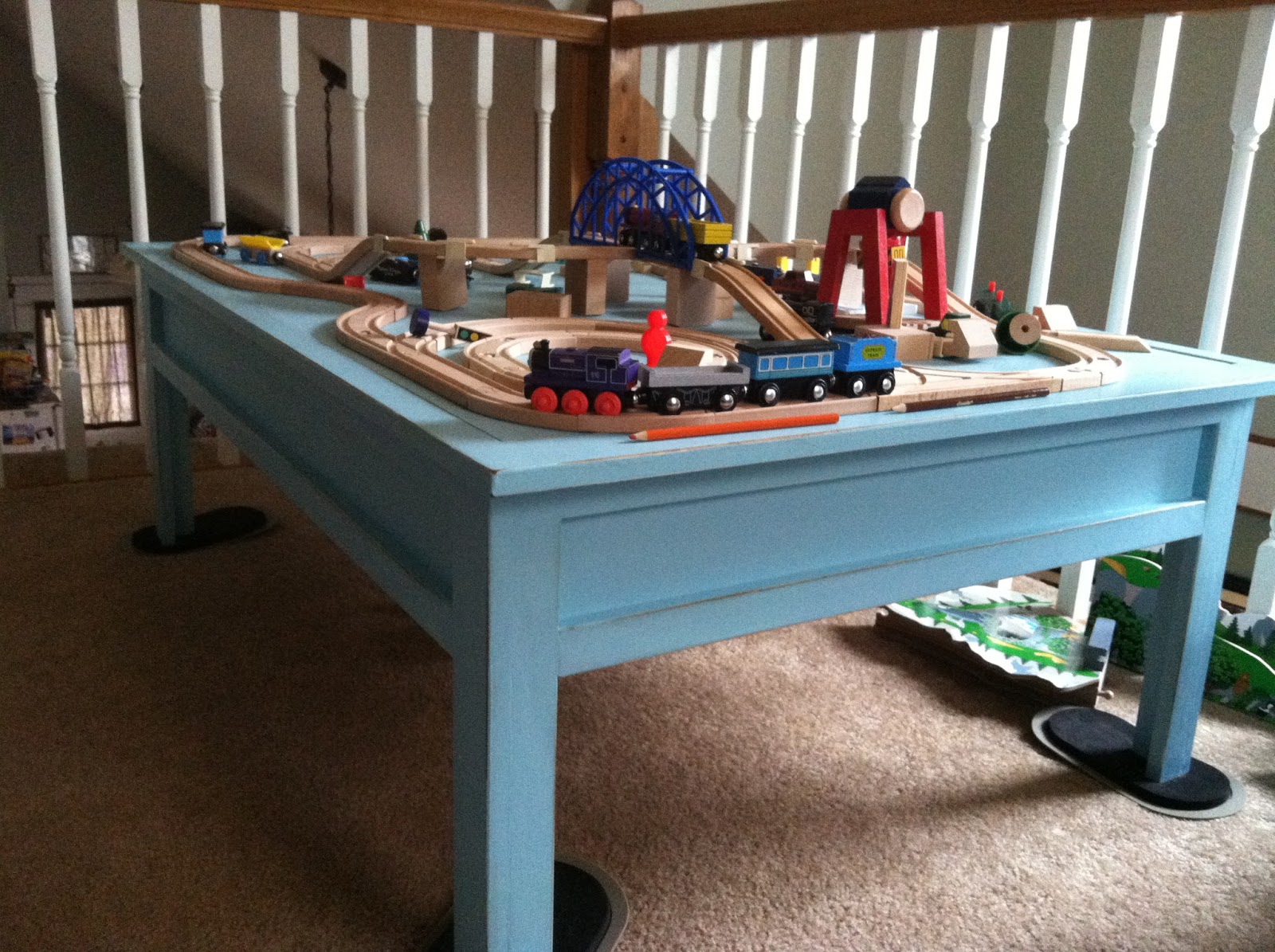 Diy Train Table