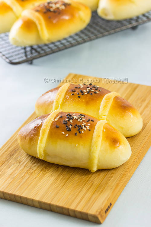 Tangzhong Cocktail Buns (湯種雞尾包) | Christine's Recipes: Easy Chinese Recipes | Delicious Recipes