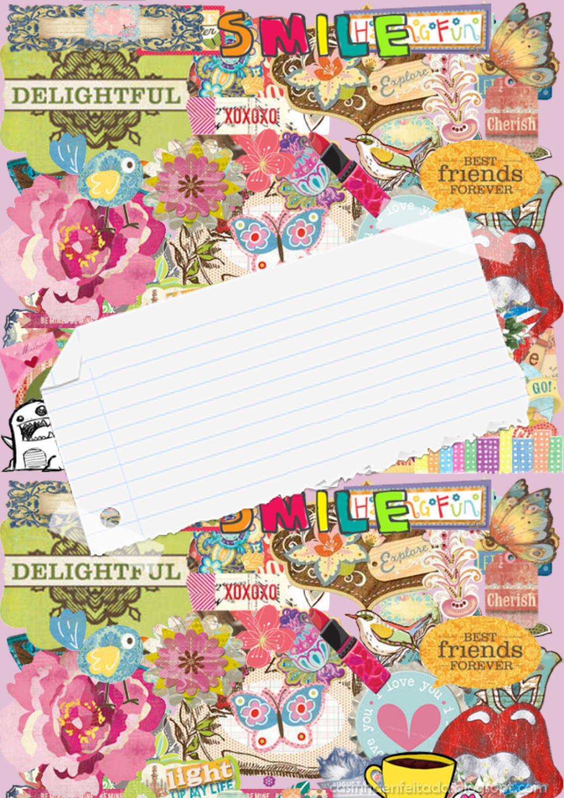 Casinha de Criança: Capas para Caderno (Imprimir) Casinha de Criança: Capas para Caderno (Imprimir)