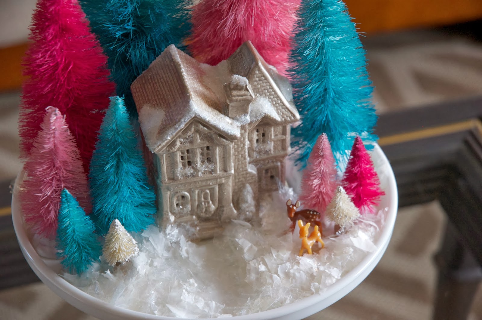 restlessrisa: Bottle Brush Tree Tutorial