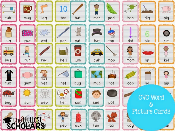 CVC Word Work Fun! - Littlest Scholars