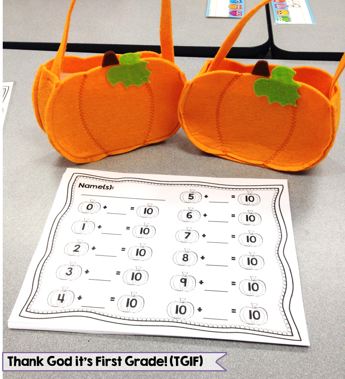 Pumpkin Math! - Susan Jones Teaching