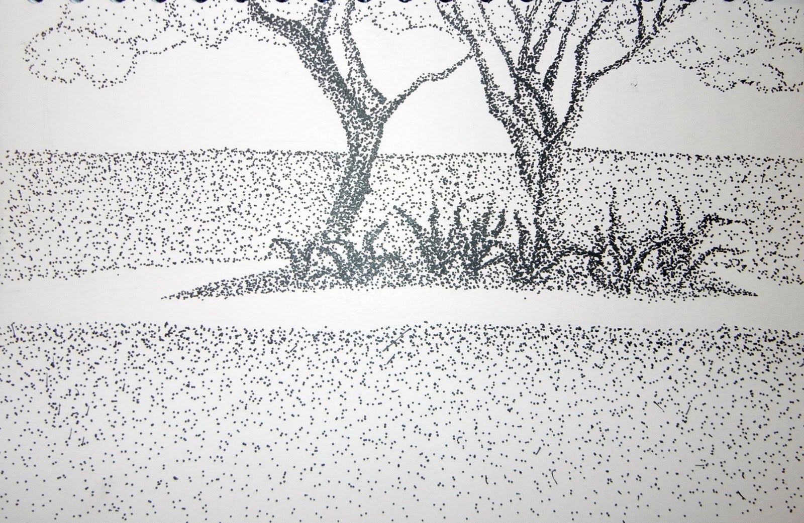 Design by LJ: Day 18: Tree Stipple