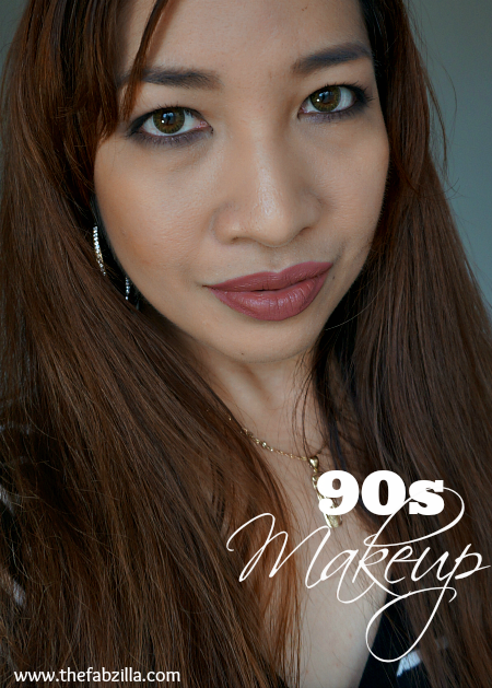 90s Makeup Tutorial - thefabzilla