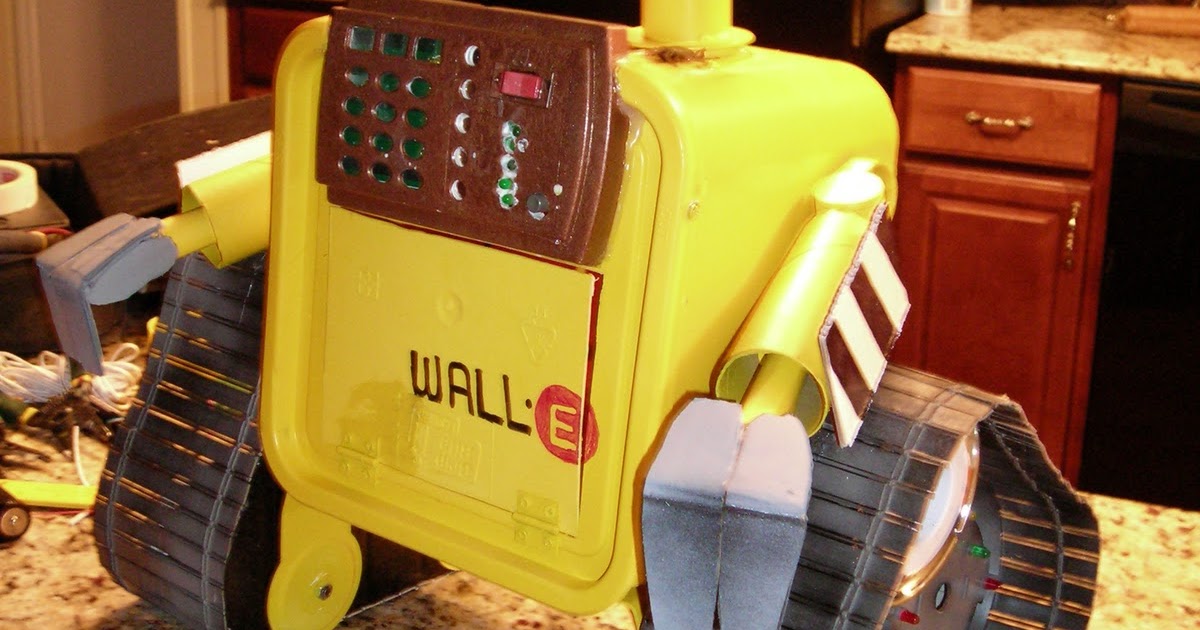 Creating Lifelong Learners: Homemade Wall-E robot Creating Lifelong Learners: Homemade Wall-E robot