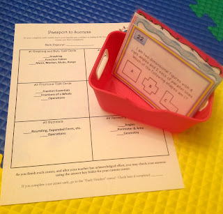 Task Card Corner: Test Prep with Task Cards