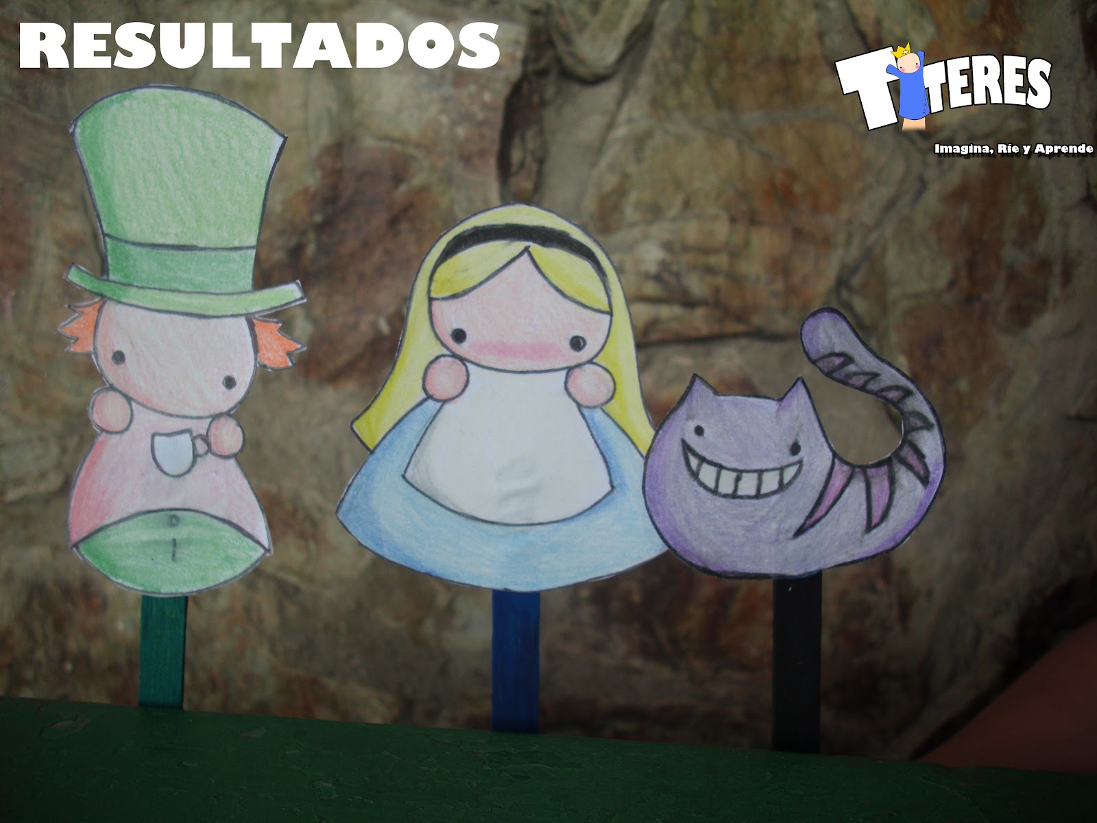 Títeres: Imagina, Ríe y Aprende.: TITERE PLANO (como elaborarlo)