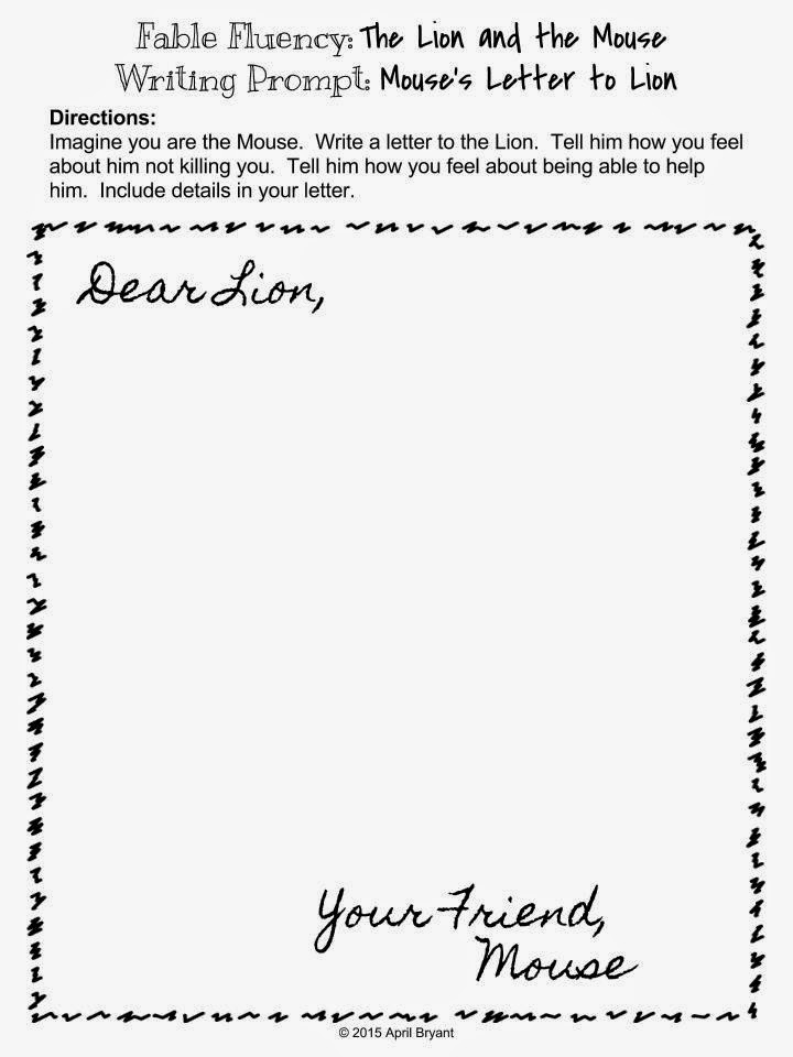 The Best of Teacher Entrepreneurs: The Lion and the Mouse Fable Fluency ...