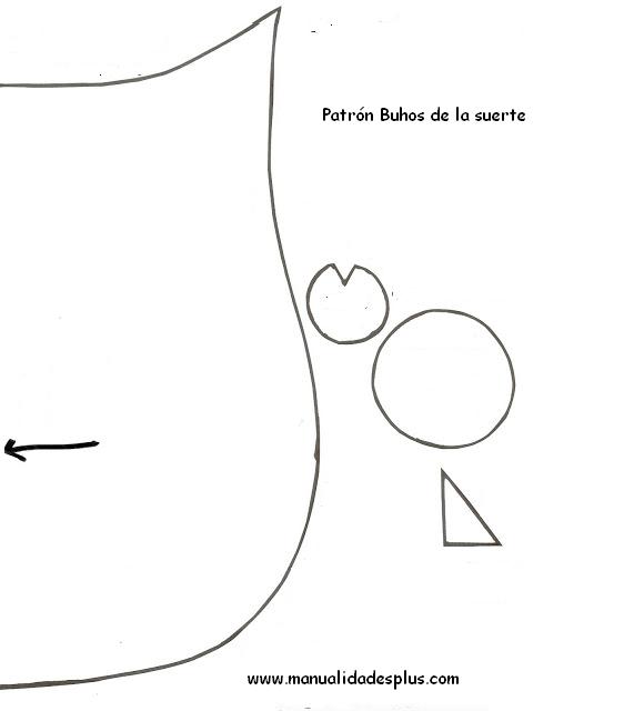 Moldes de buhos en tela gratis - Imagui