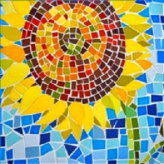 Kids Art: Paper mosaics