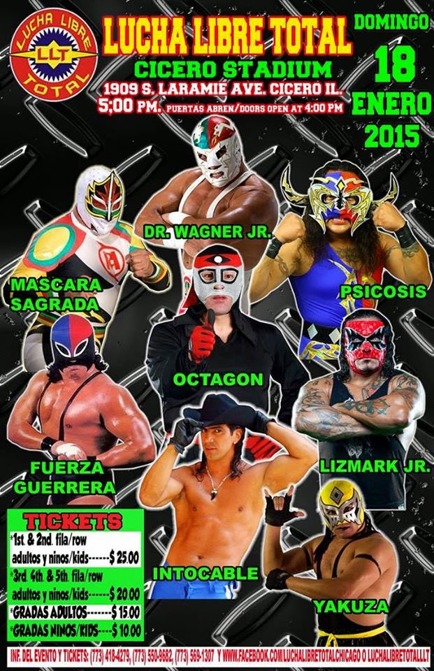Elazotevenezolanoelblog: Lucha Libre Total en Chicago