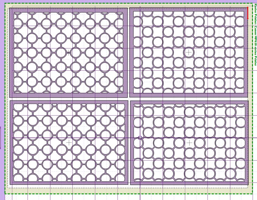 Paper Crafting With Nelda: Circle Lattice Designs