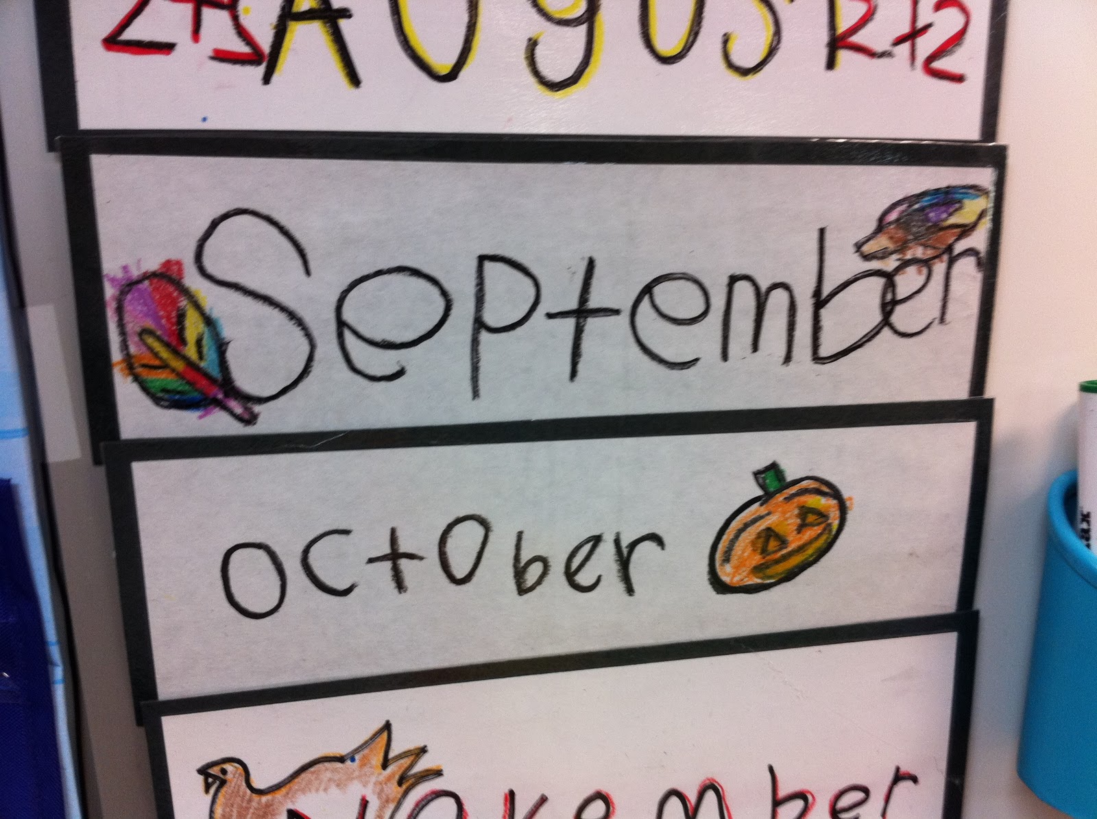 "Reggio Inspired" Child Made Calendar and More! - Fairy Dust Teaching