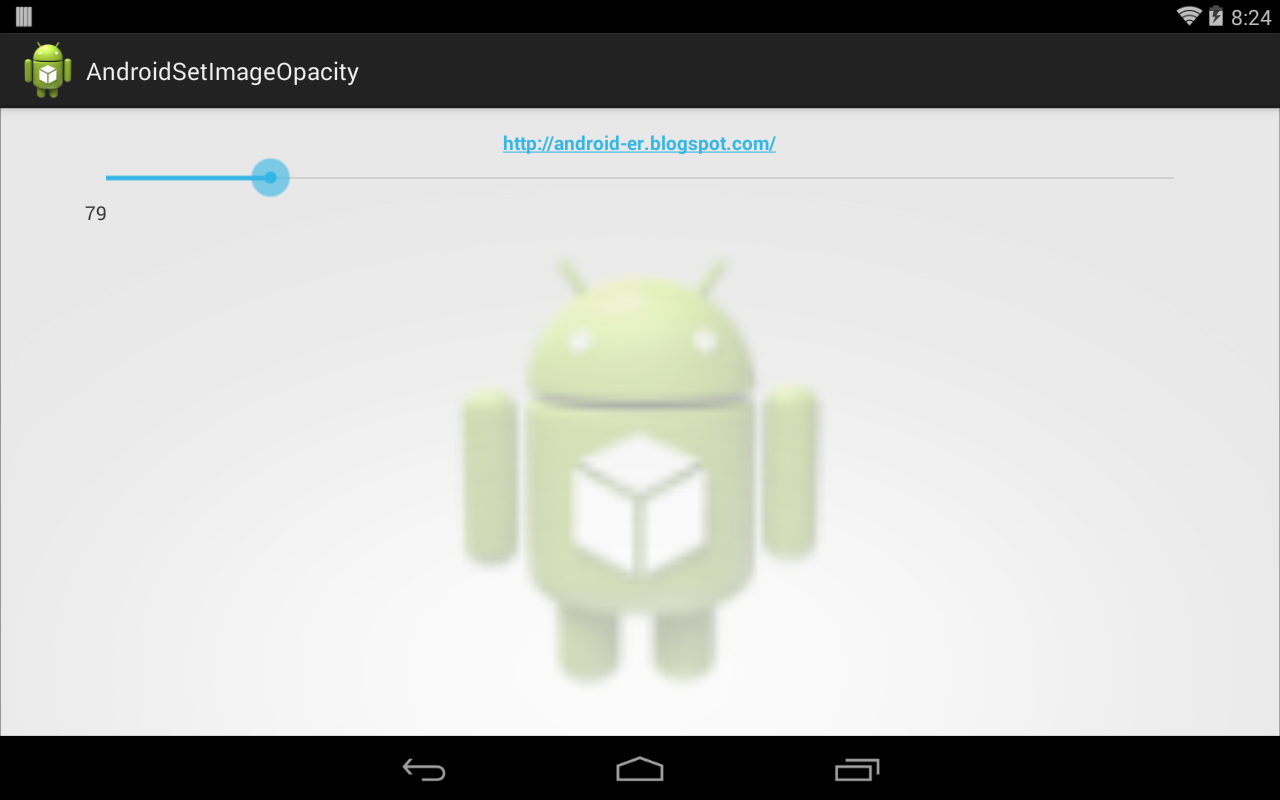 Android er Change Opacity Of ImageView Programmatically android-er-change-opacity-of-imageview-programmatically