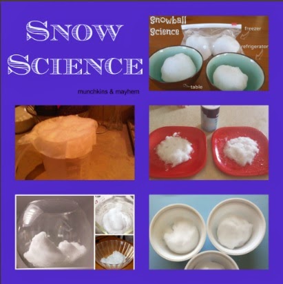 Snow Science Experiments | Munchkins and Mayhem