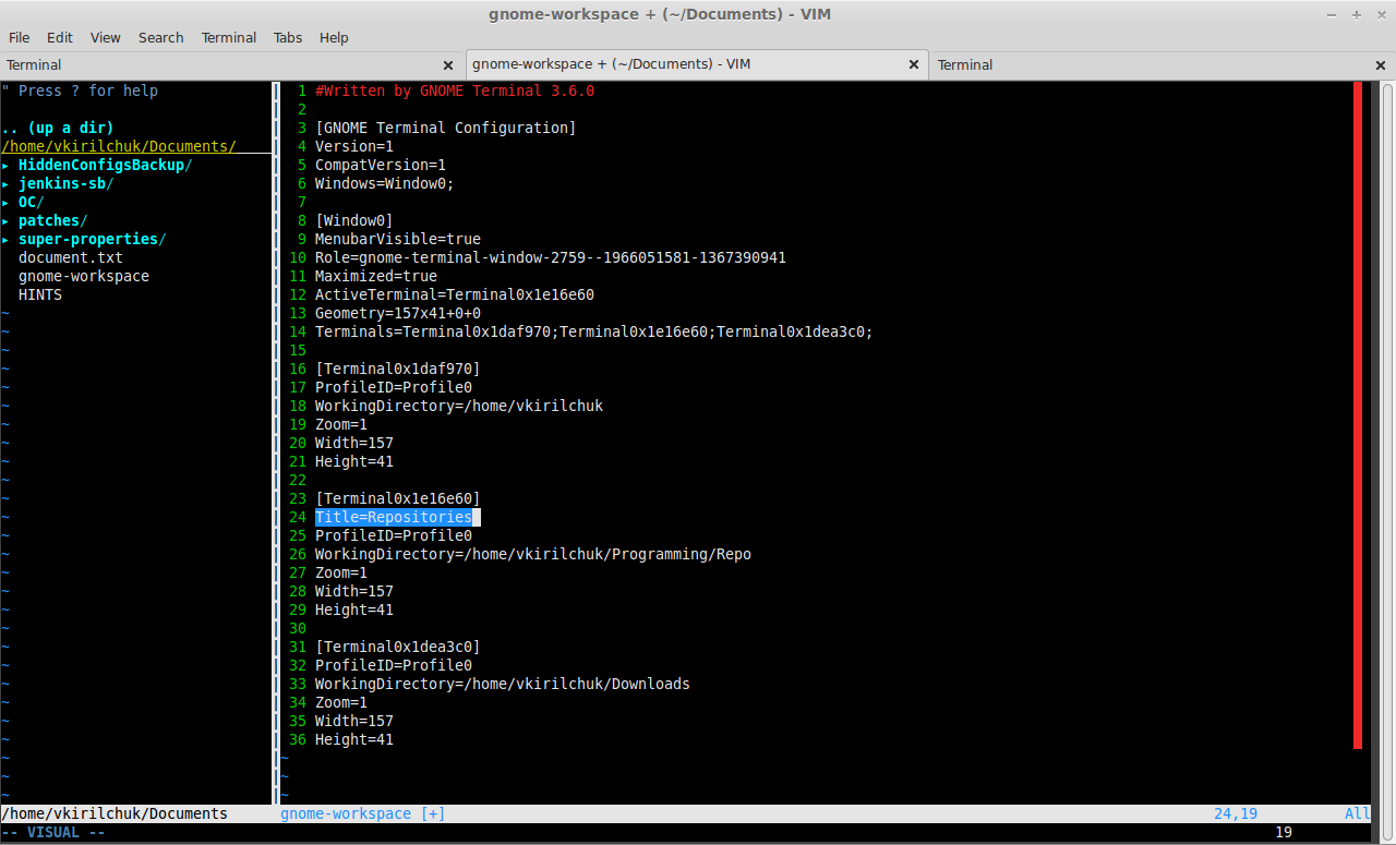 Saving terminal windows in mint - Unix & Linux Stack Exchange Saving terminal windows in mint - Unix & Linux Stack Exchange
