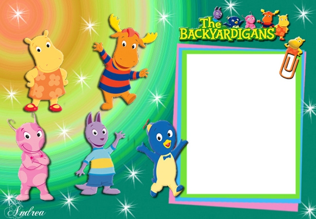 Molduras Backyardigans - Imagui