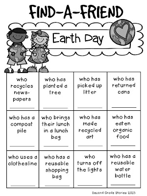 Earth Day freebie - Second Grade Stories