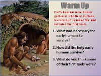 Students of History: Daily Warm Up Question for ALL of World History!