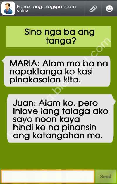 Sino nga ba ang tanga | Echoz Lang - Tagalog Quotes Collection Sino nga ba ang tanga | Echoz Lang - Tagalog Quotes Collection
