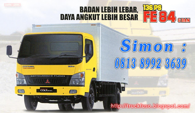 MITSUBISHI COLT DIESEL FE 84 136 PS ~ DEALER MITSUBISHI JAKARTA FUSO TRONTON DUMPTRUCK