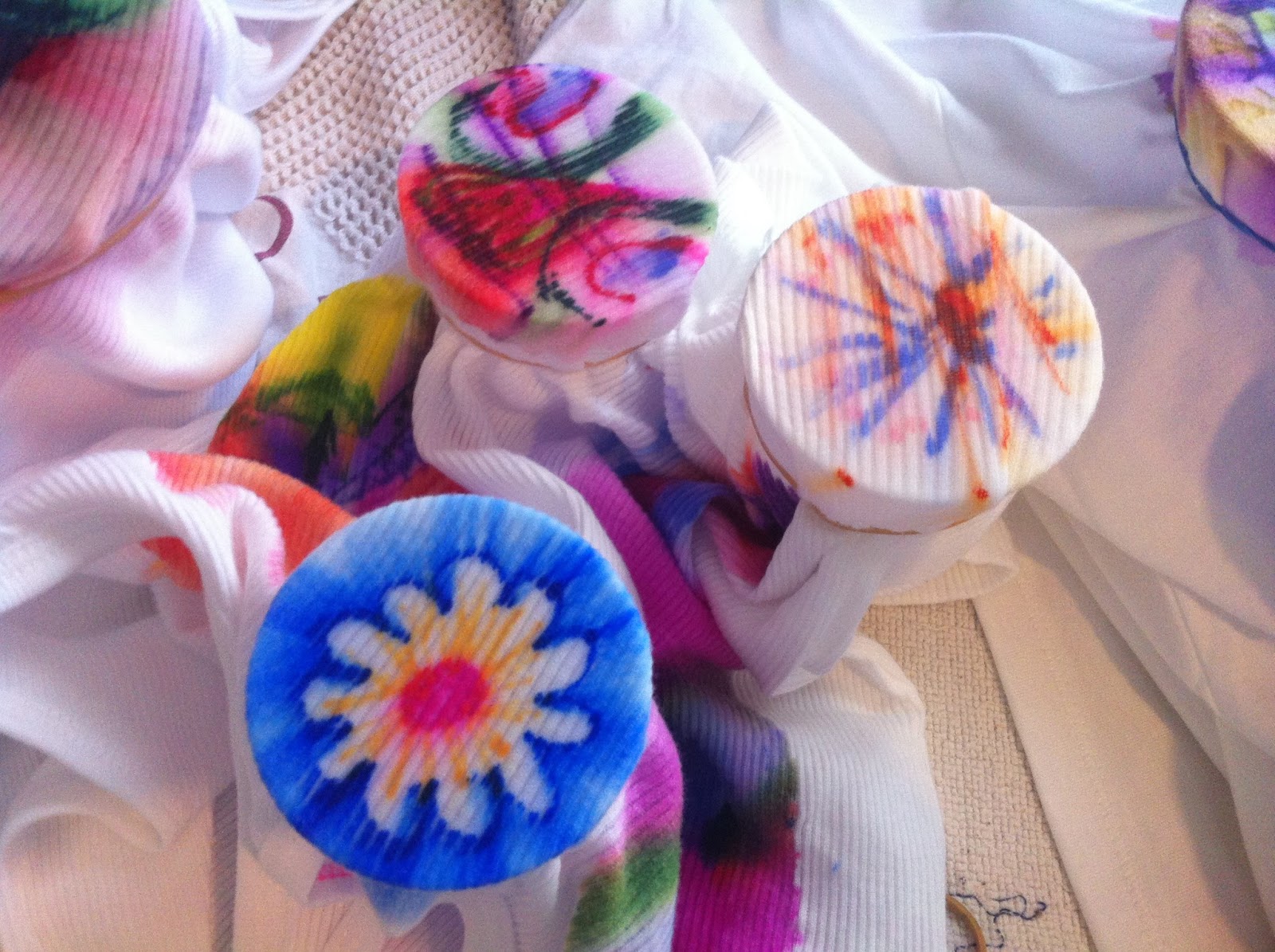 Everyday Circus Tie Dye Shirts With SHARPIES everyday-circus-tie-dye-shirts-with-sharpies