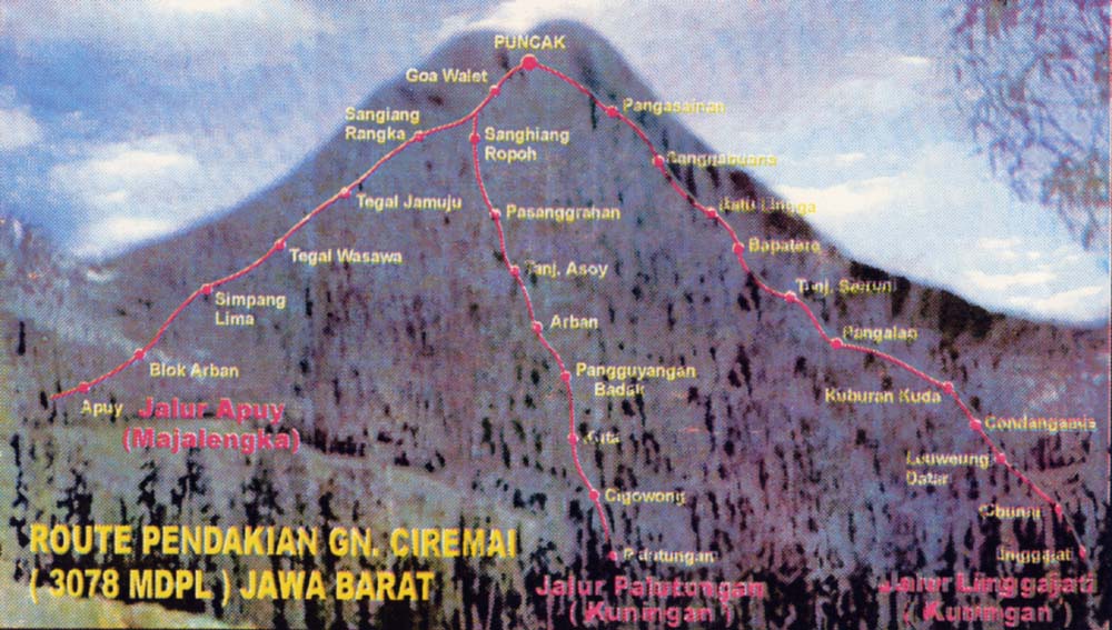 Jalur Pendakian Gunung Ciremei - Catatan Harian Keong