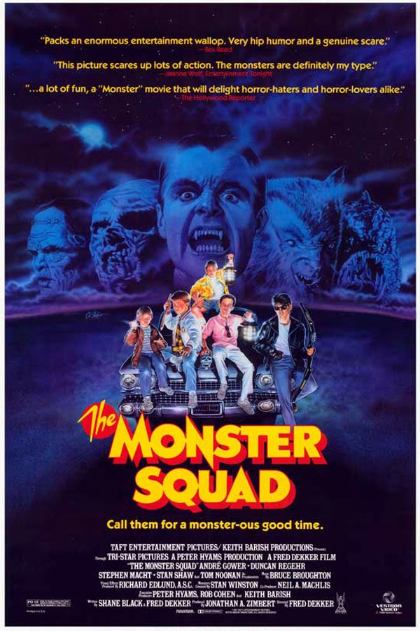 .: Movies: The Monster Squad, Night of the Comet.