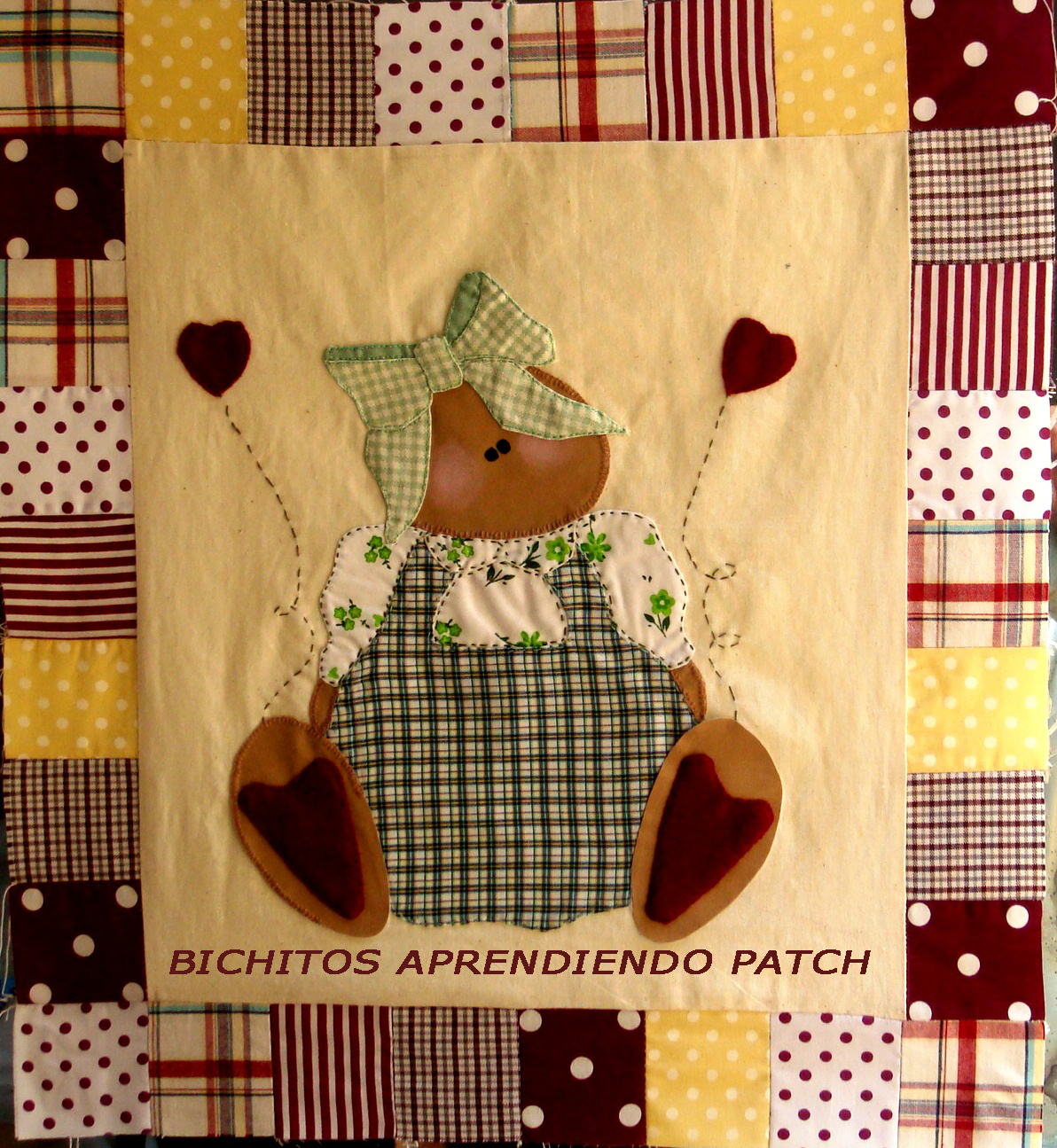 Moldes de muñecas en patchwork - Imagui
