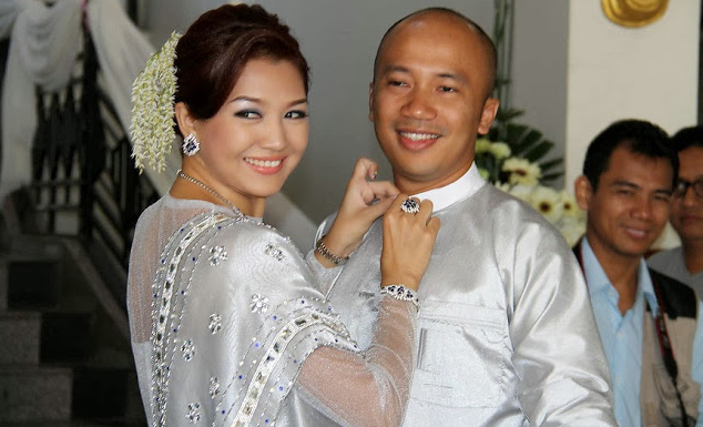 The happiest and joyful moment of Thet Mon Myint and her hubby on wedding day | VictoriaRud