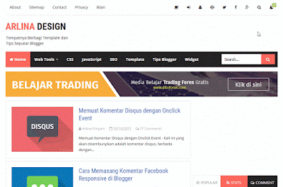 Menambahkan Ajax Search ala Arlina | Dunia Remaja