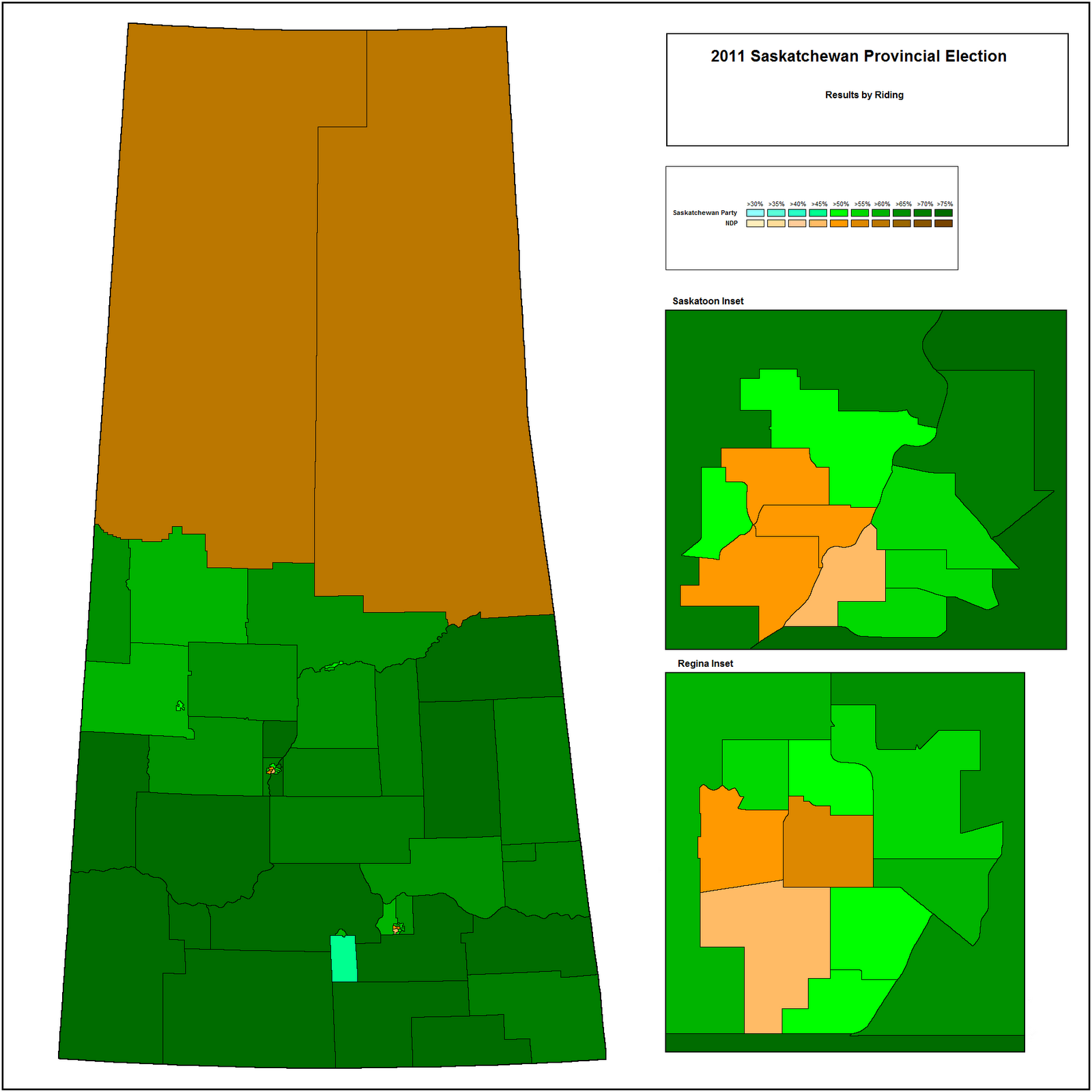 Canadian Election Atlas: Saskatchewan 2011 election results analysis Canadian Election Atlas: Saskatchewan 2011 election results analysis