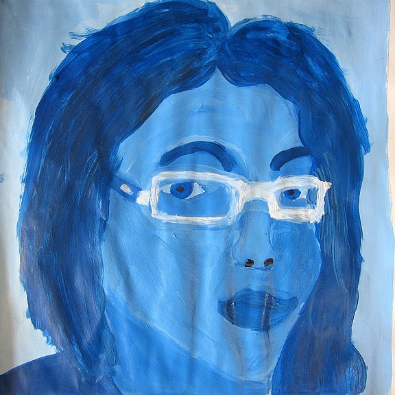 Mr. Bob's Middle & High School Art Room: Monochromatic Self Portraits ...