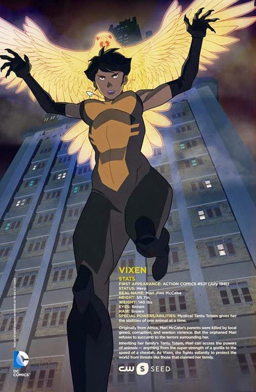 SNEAK PEEK : DC's "Vixen" - First Look