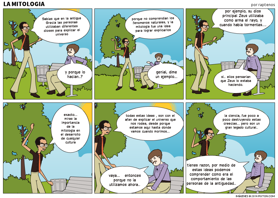 MITOLOGIA GRIEGA: comic: LA MITOLOGIA