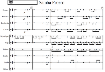 iMúsica: Samba Proeso (batucada)